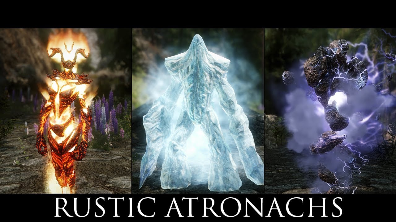 TES V - Skyrim Mods: RUSTIC ATRONACHS - YouTube