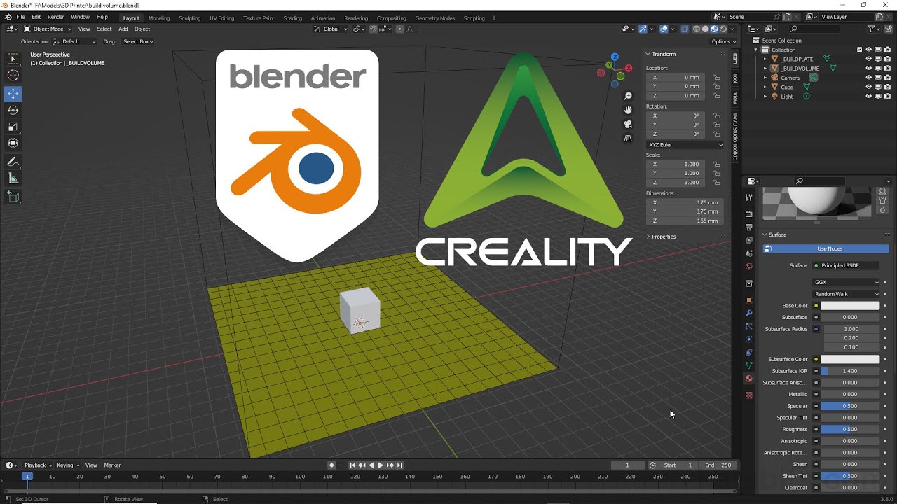 3D Printing & Blender - Make A Build Volume Proxy - YouTube