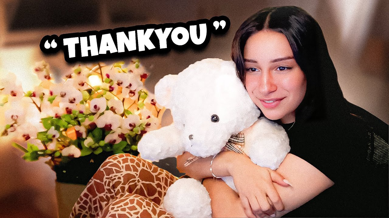 Innes Got a Flower & Bear From Her Amazing Viewers 🥹💐🐻 - YouTube