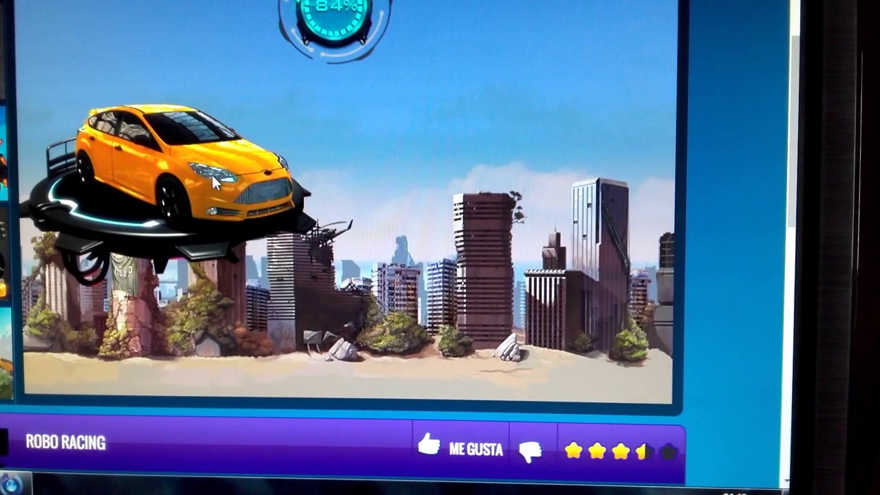 Robo racing - YouTube