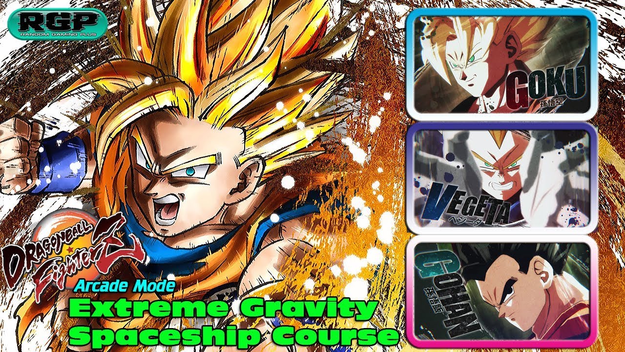 Extreme Gravity Space Course featuring SS Goku SS Vegeta and Gohan ...