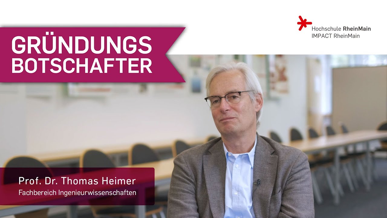 Gründungsbotschafter stellen sich vor: Prof. Dr. Thomas Heimer ...