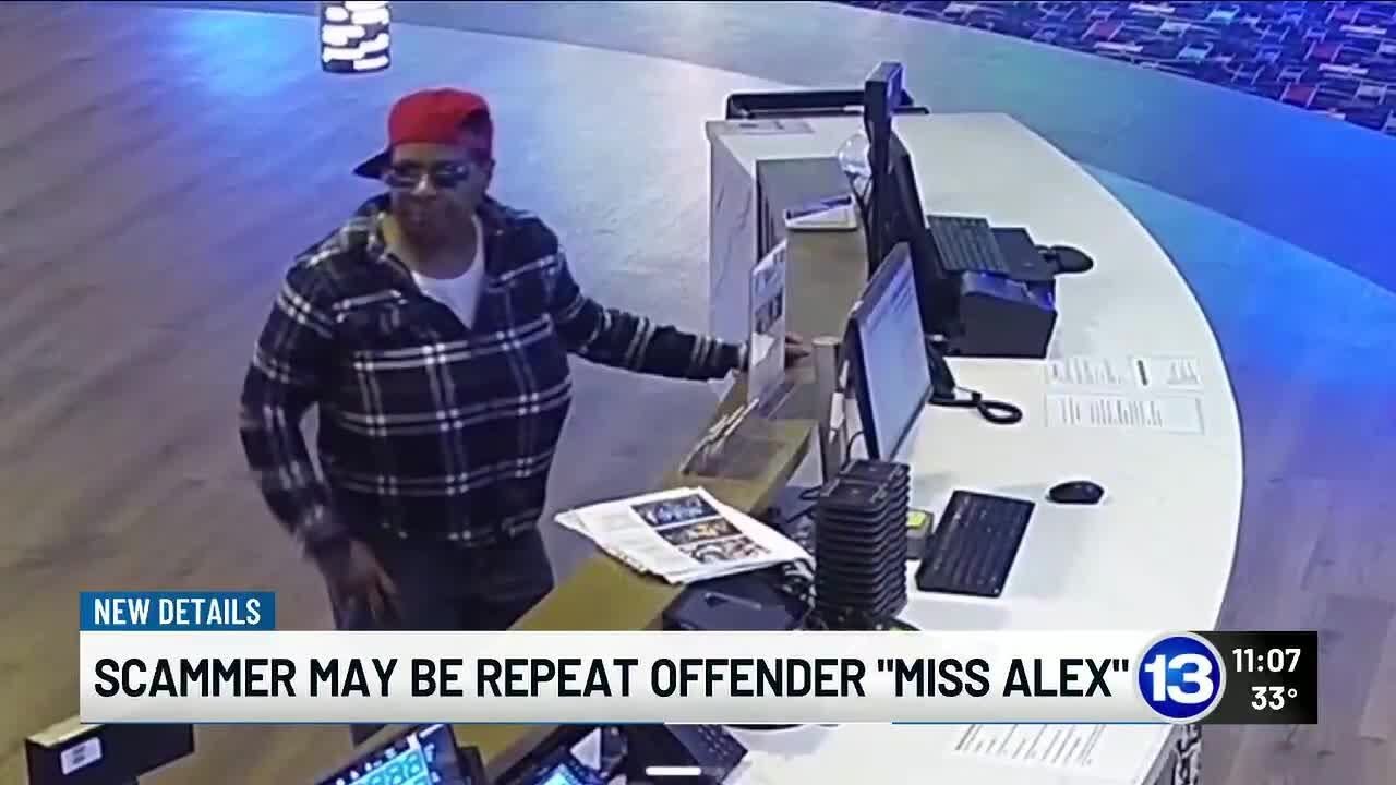 Scammer may be repeat offender ‘Miss Alex’ - YouTube