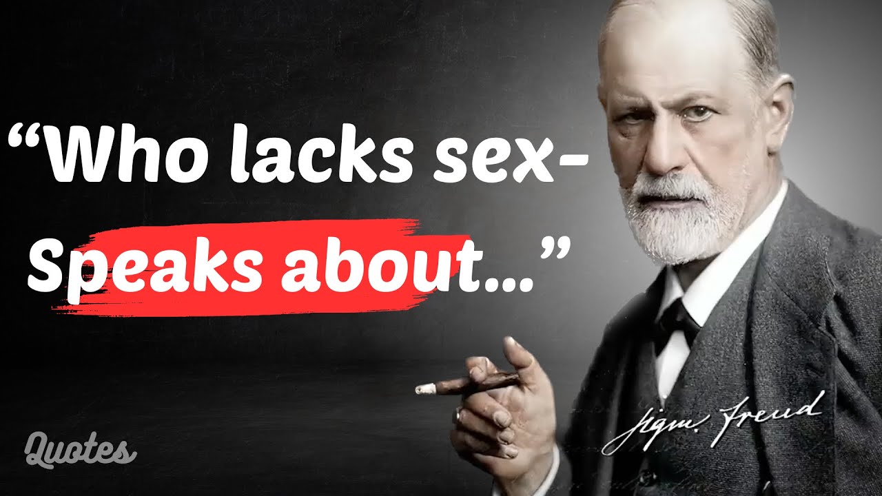 Sigmund Freud QUOTES you won't BELIEVE that are... - YouTube