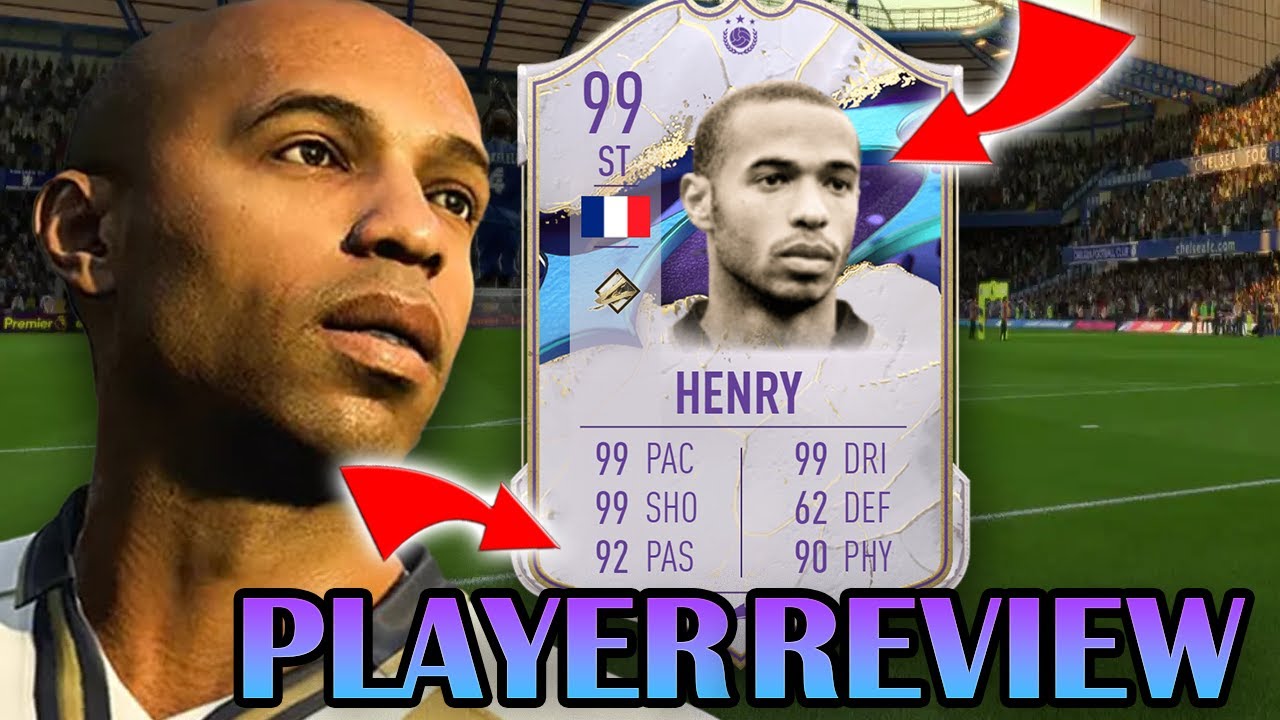 99 COVER STAR ICON HENRY IS THE GOAT!! - FIFA 23 ULTIMATE TEAM PLAYER ...