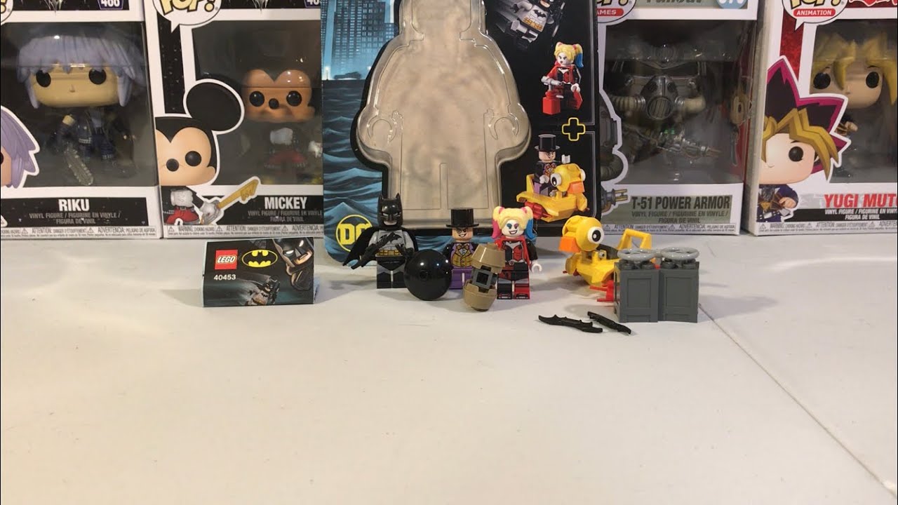 Lego Batman vs The Penguin and Harley Quinn - 40453 - Review - YouTube