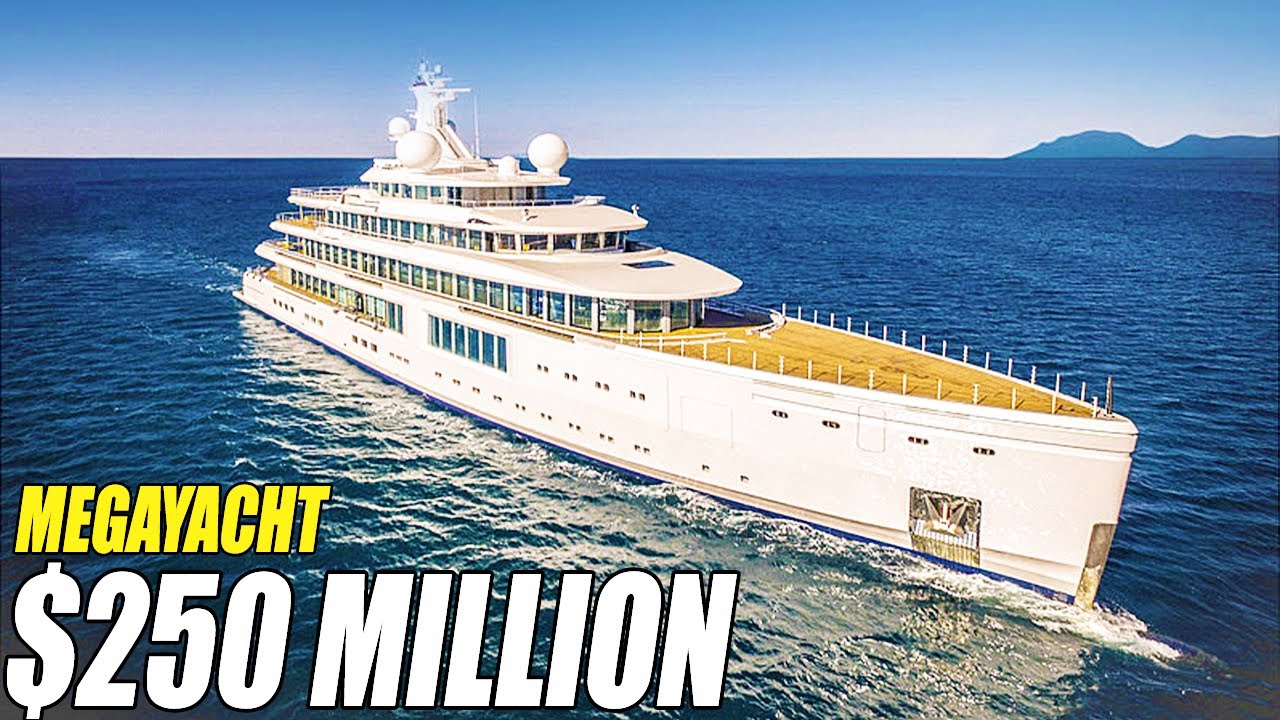 Inside The $250 Million Luminosity Yacht - YouTube