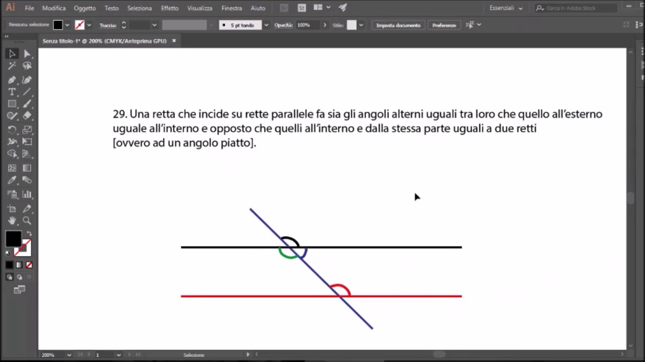 Euclide - Elementi - 29 teorema - YouTube