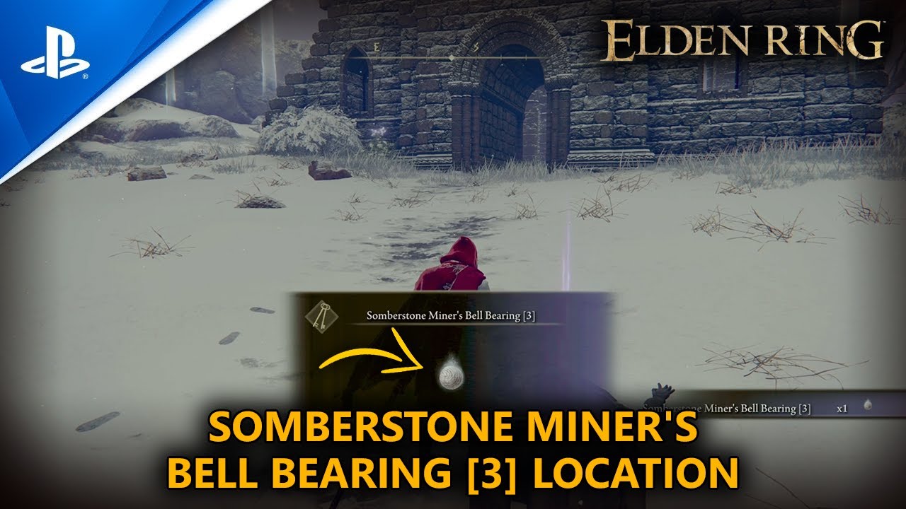 ELDEN RING | Somberstone Miner's Bell Bearing [3] Location - YouTube