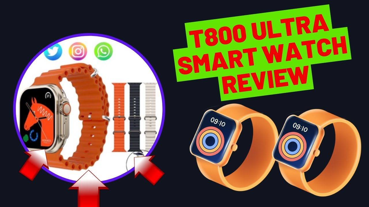 T800 Ultra Smart Watch Review - Smartwatch Com Melhor Custo Benefício ...