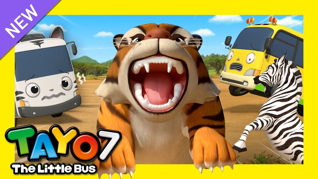 Tayo S7 E19 ¡La gran ida al safari! | Tayo Serie 7 Episodio | Tayo el ...