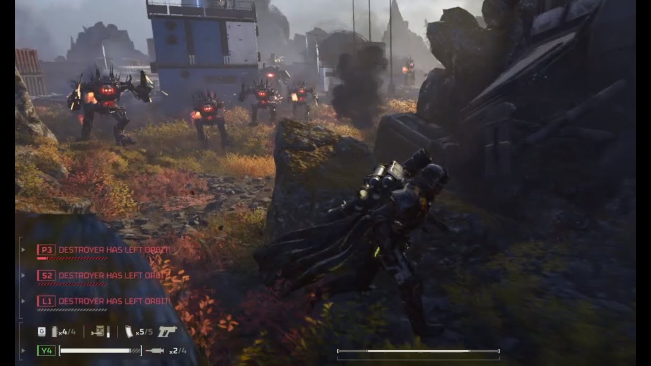 HELLDIVERS 2: Extraction on Extreme Automation planet. - YouTube