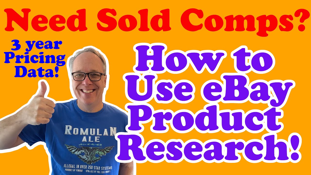 Need Sold Comps for Reselling? How to Use eBay Product Research for 3 ...