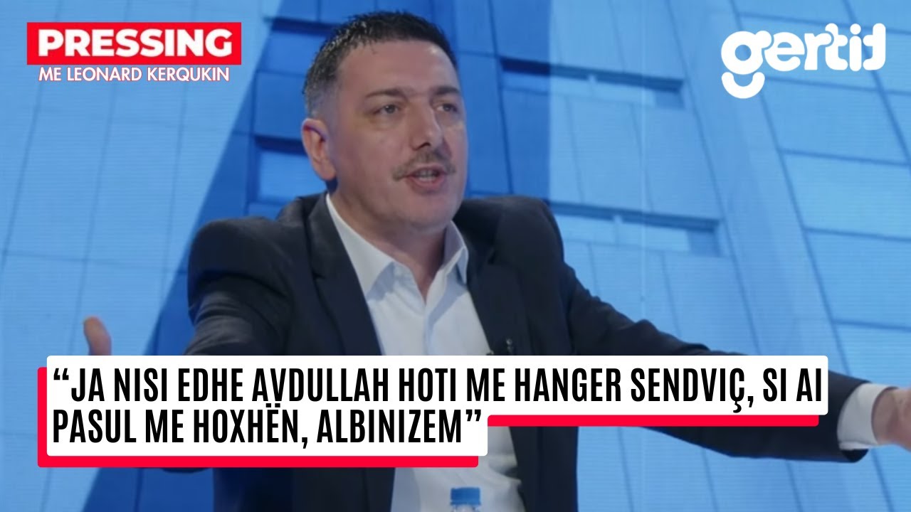 JA NISI EDHE AVDULLAH HOTI ME HANGER SENDVIÇ, SI AI PASUL ME HOXHËN ...
