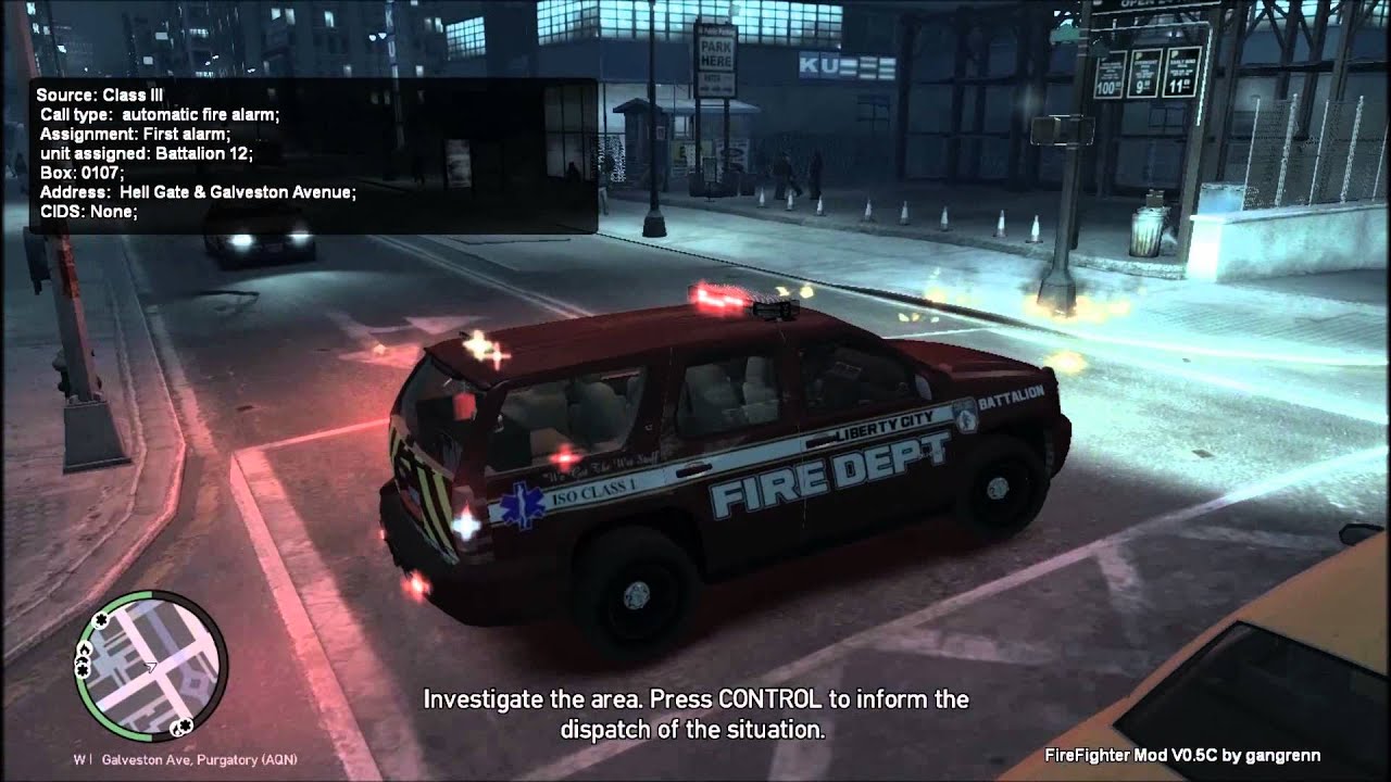 GTA IV Fire Fighter Mod Episode 9 Chief Time!! - YouTube