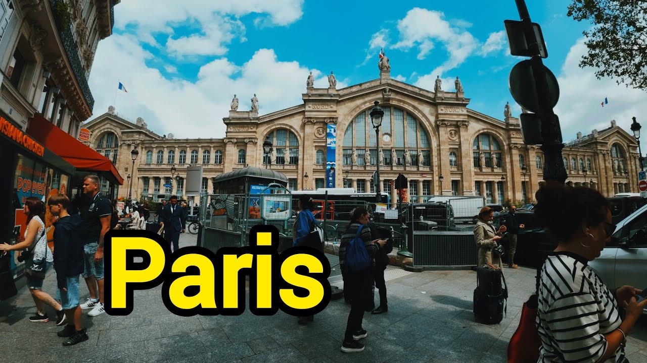 Paris Walk | Street city center walk | Paris walking tour- 4k - YouTube