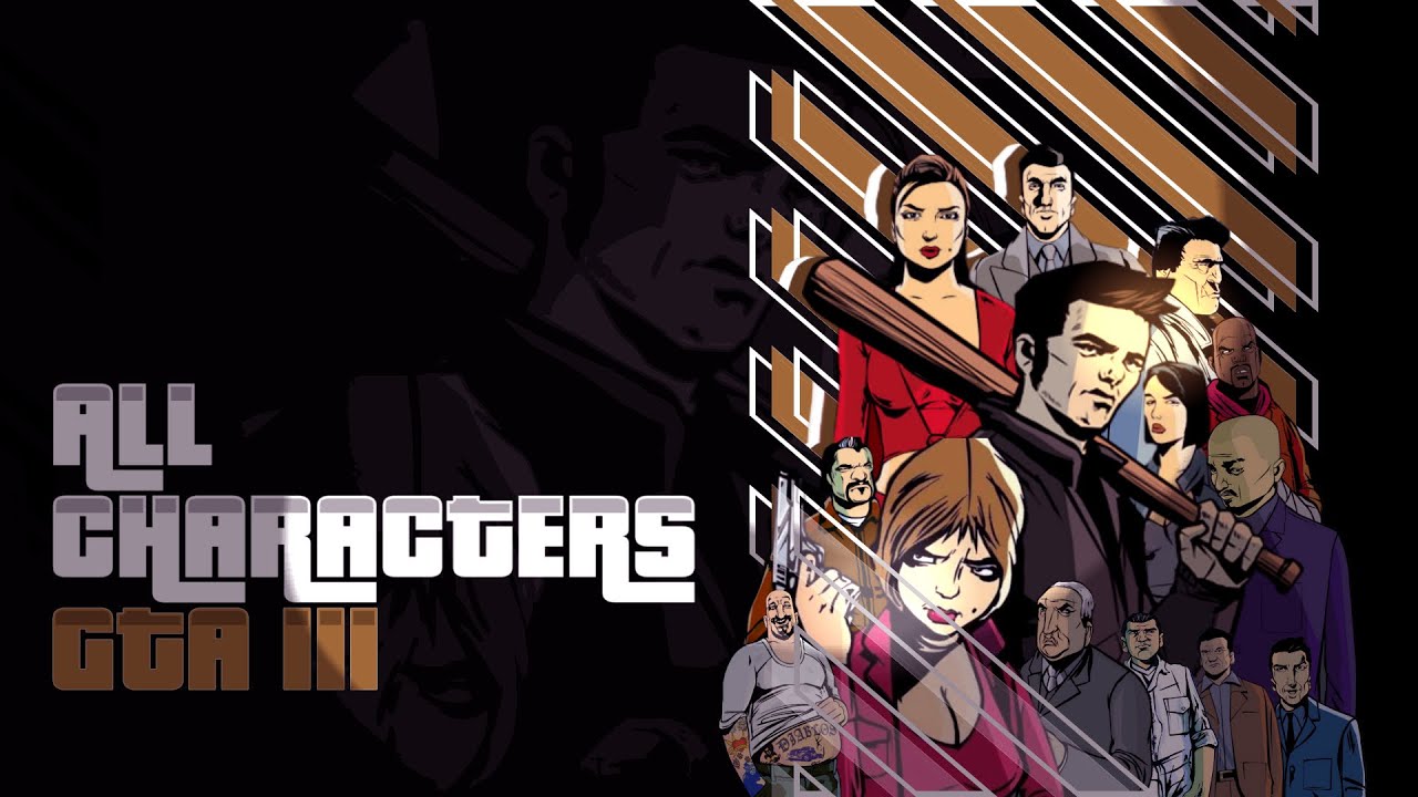 GTA 3 - All Characters - YouTube