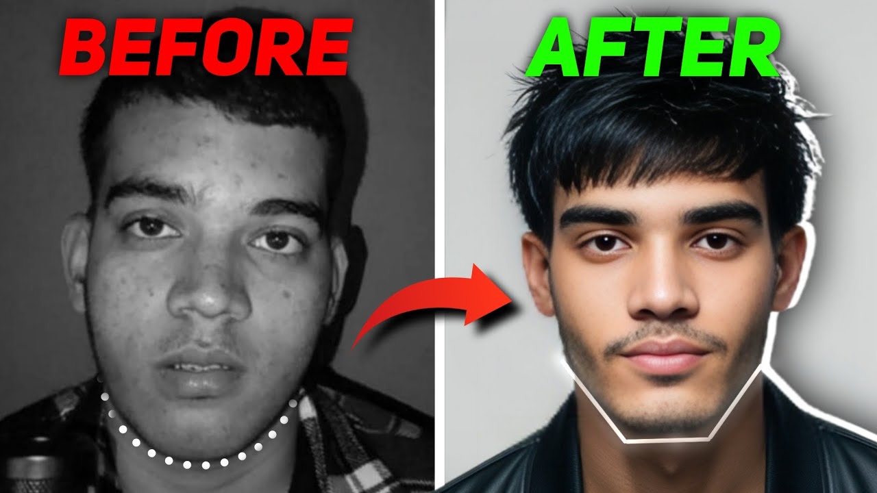 How to Get a Sharp Face ? 3 Easy Ways to get a Model Like Face - YouTube