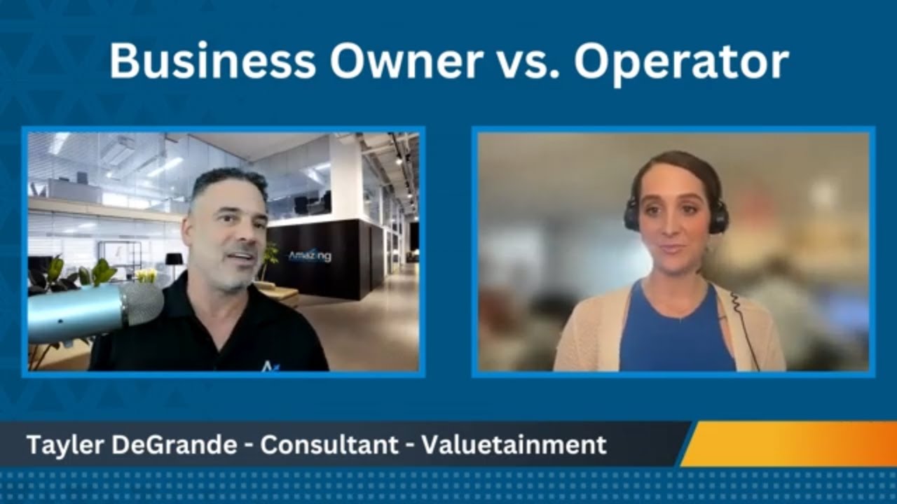 How to Be a Business Owner vs. an Operator - YouTube