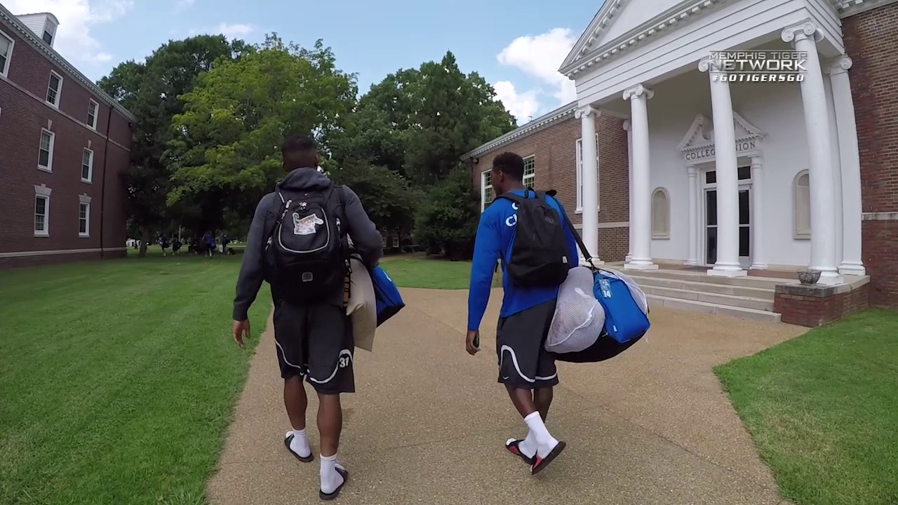 Memphis Football: Tigers head to Camp Lambuth - YouTube