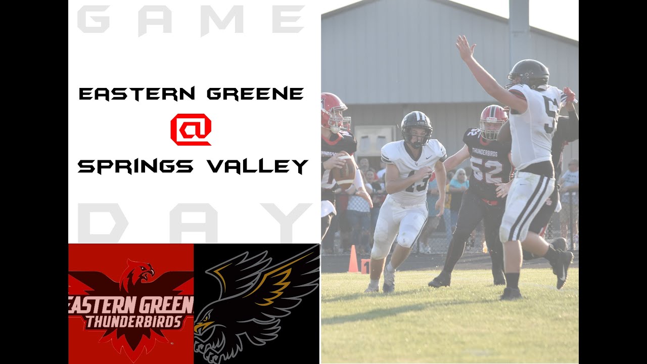 Springs Valley Vs Eastern Greene Football - YouTube