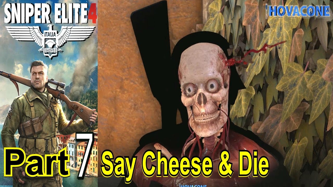 Say Cheese & Die | Sniper Elite 4 | Part 7 | Gameplay Live Commentary ...