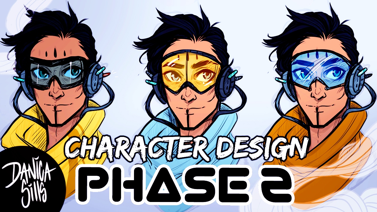 Sci Fi Bike Messenger ♦ Character Design Phase 2 ♦ Digital Sketching ...