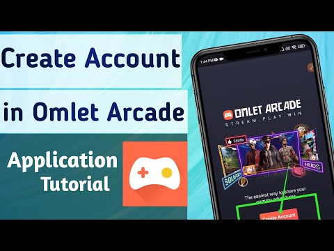 How to Create Account in Omlet Arcade App