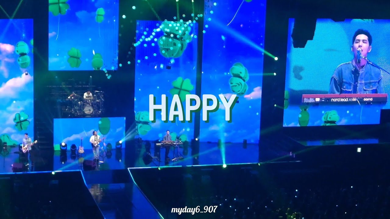 240621 데이식스 Day6 HAPPY Full 직캠 | I Need Myday FANMEETING - YouTube