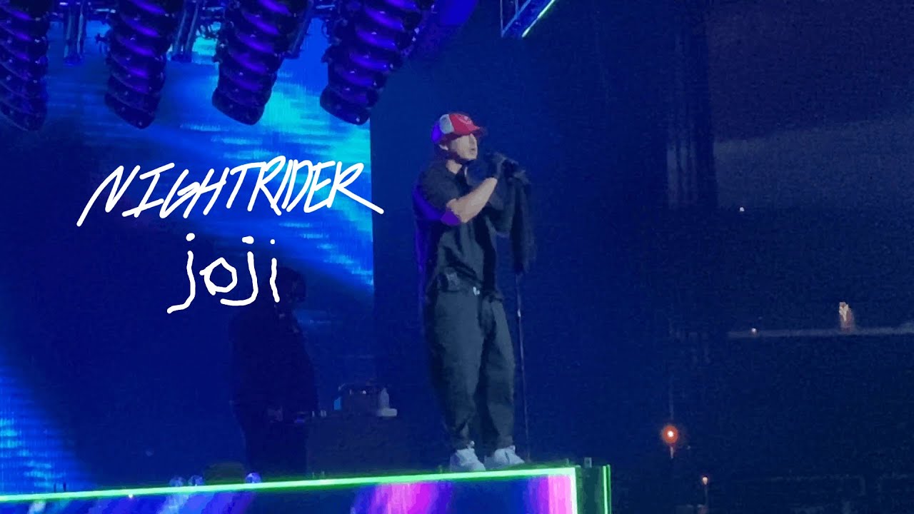 Joji - NIGHT RIDER (Live at Washington D.C) - YouTube