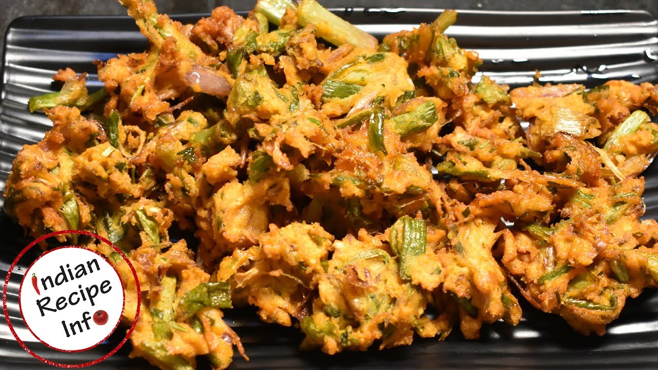 Ulli kada Pakodi | Irresistibly Crunchy Spring Onion Pakoda in Telugu ...