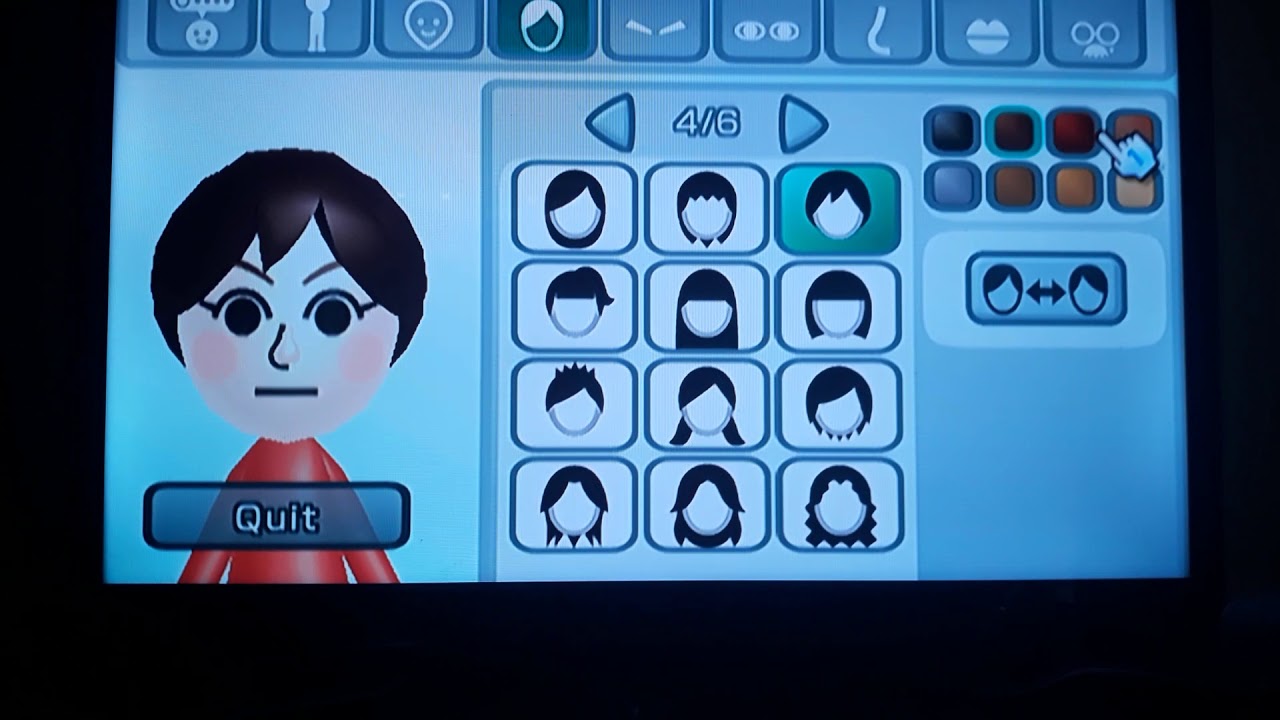 How to create Brooke (My custom CPU Mii) - YouTube