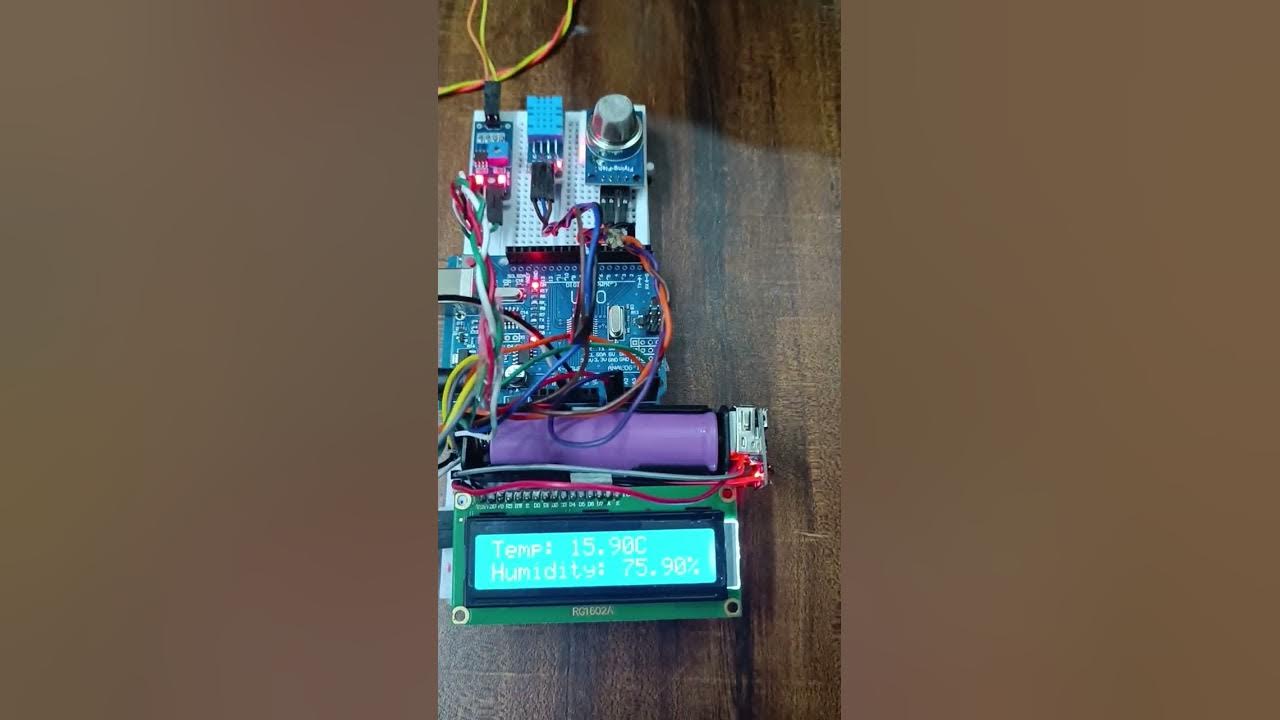 Plant and crop health monitoring system Arduino mq135 air quality soil ...