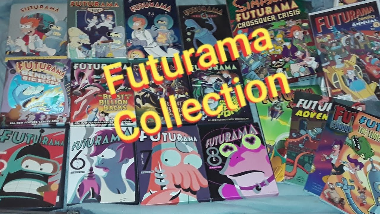 Futurama DVD/Comic Collection - YouTube
