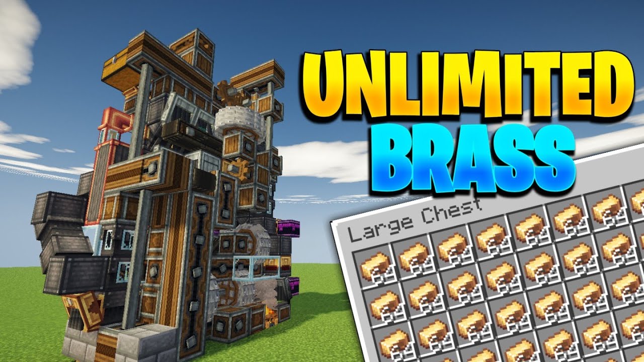 Create: Auto Brass Farms - YouTube