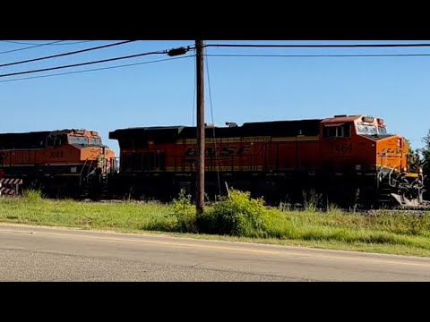 199 Bnsf Mixed Freight Train 7484 - YouTube