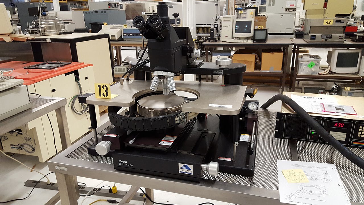 Cascade Microtech REL-4800 Prober #60156 - YouTube