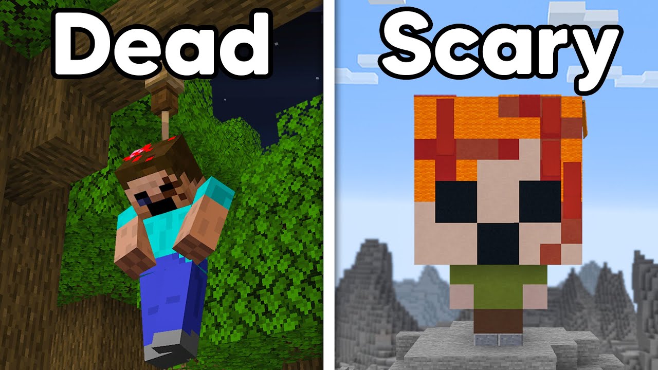 Testing Scary Minecraft Build Hacks That Are Banned - YouTube