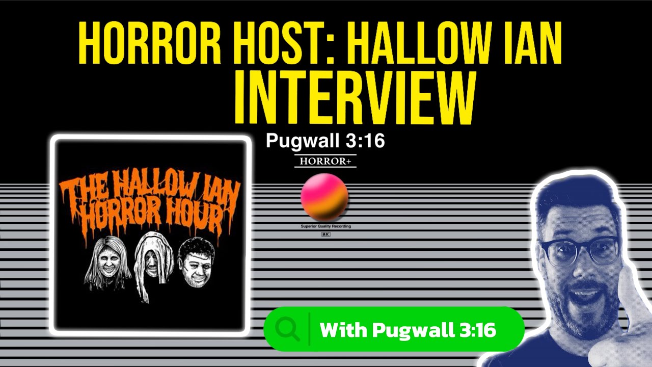 Exclusive Interview Horror Host Hallow Ian - YouTube