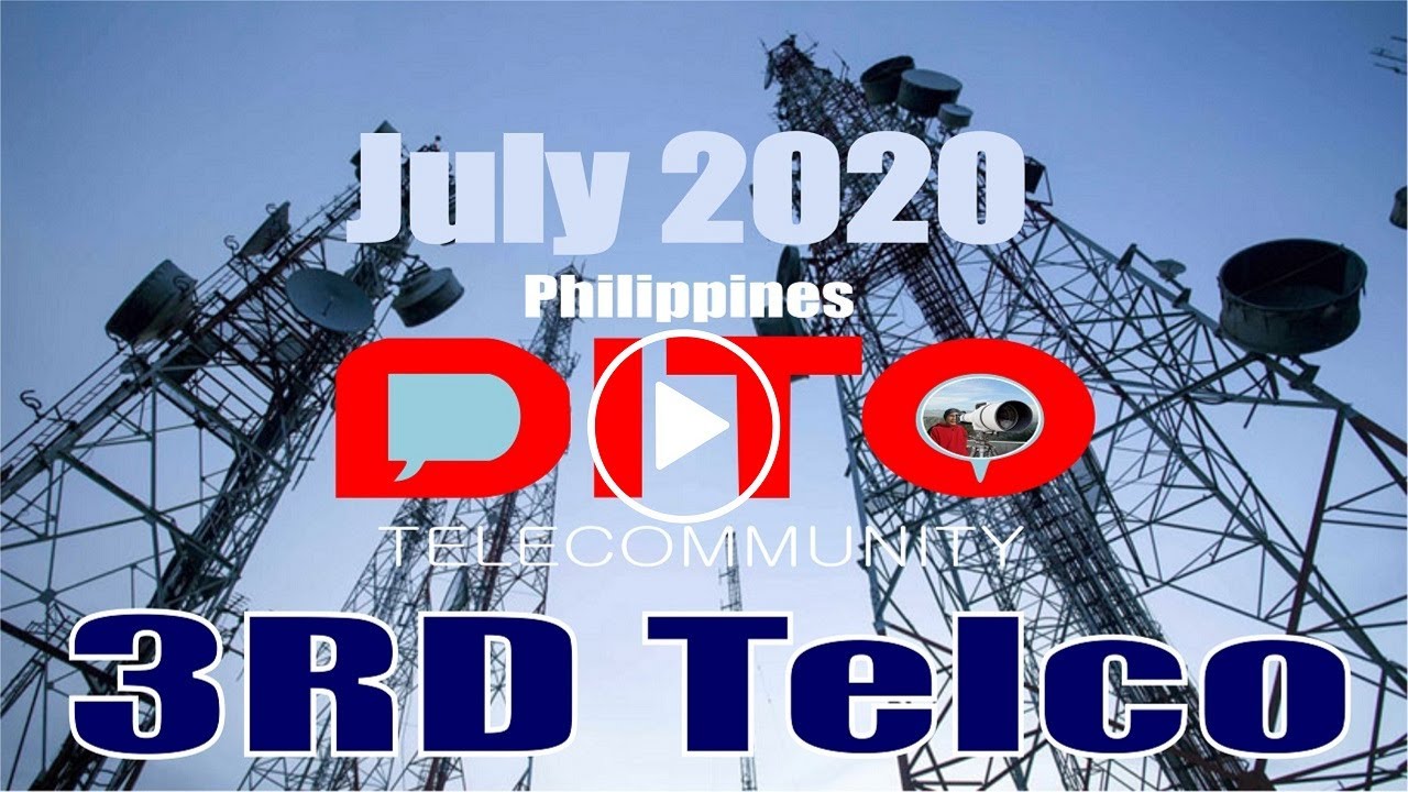 DITO TELECOMMUNICATION (3rd Telco) update July 2020 - YouTube