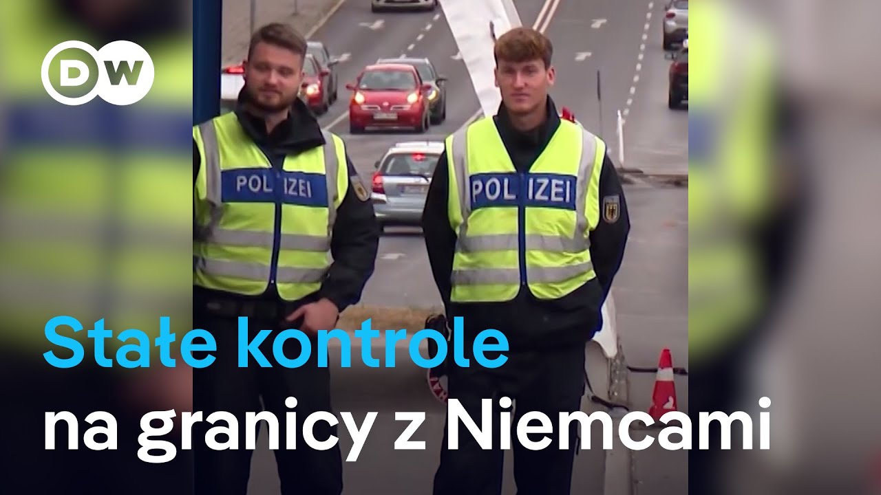 Stałe kontrole na granicy z Niemcami - YouTube