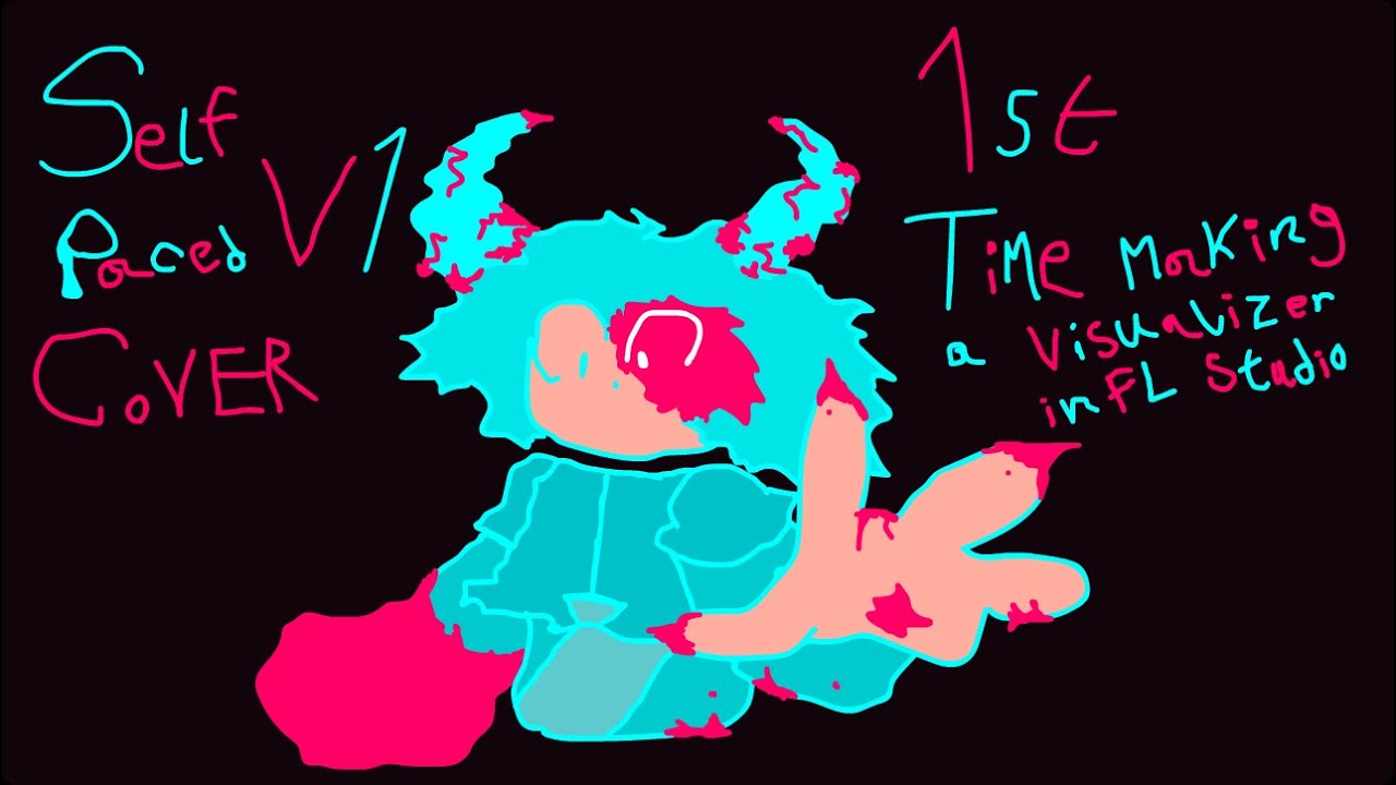 Self Paced V1 (Self Determined) | FNF COVER | VISUALIZER | - YouTube