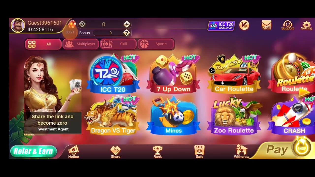 rummy yes is best app for earning money and complete VIP task for extra ...