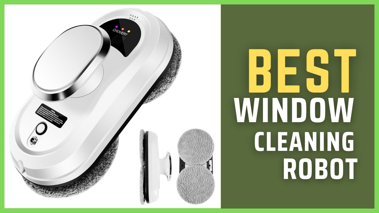 Best Window Cleaning Robot | CHOVERY Robot window cleaner Review - YouTube
