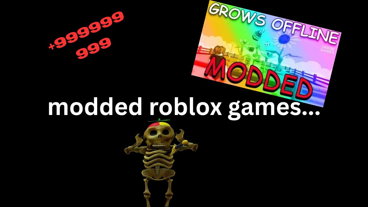 modded roblox games.... - YouTube
