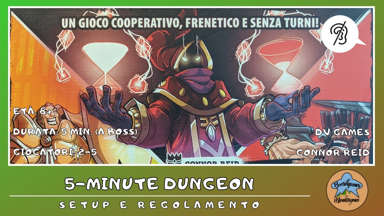 5-Minute Dungeon - setup e regolamento in italiano (tutorial) [SUB ITA ...