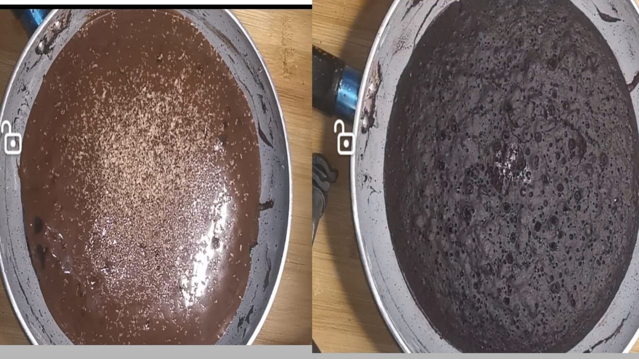 Chocolate Cake in fry pan by Me and kitchen - YouTube
