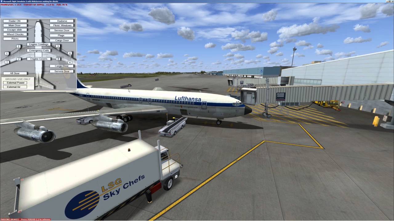 FSX | Captain Sim | Boeing 707 | cold&dark | CIVA Flight | KPHL - KBOS ...