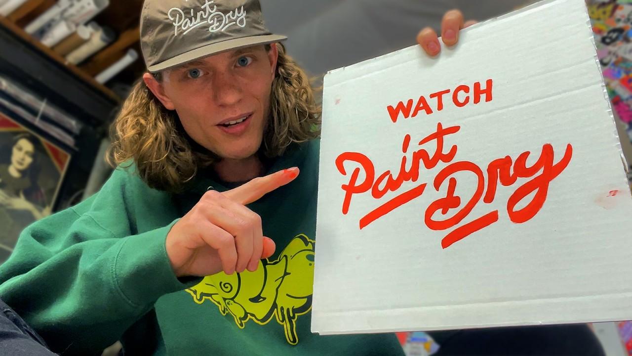 How To Watch Paint Dry - YouTube