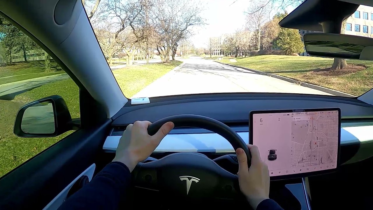 CLIP - Having Fun With The Tesla Model Y - YouTube